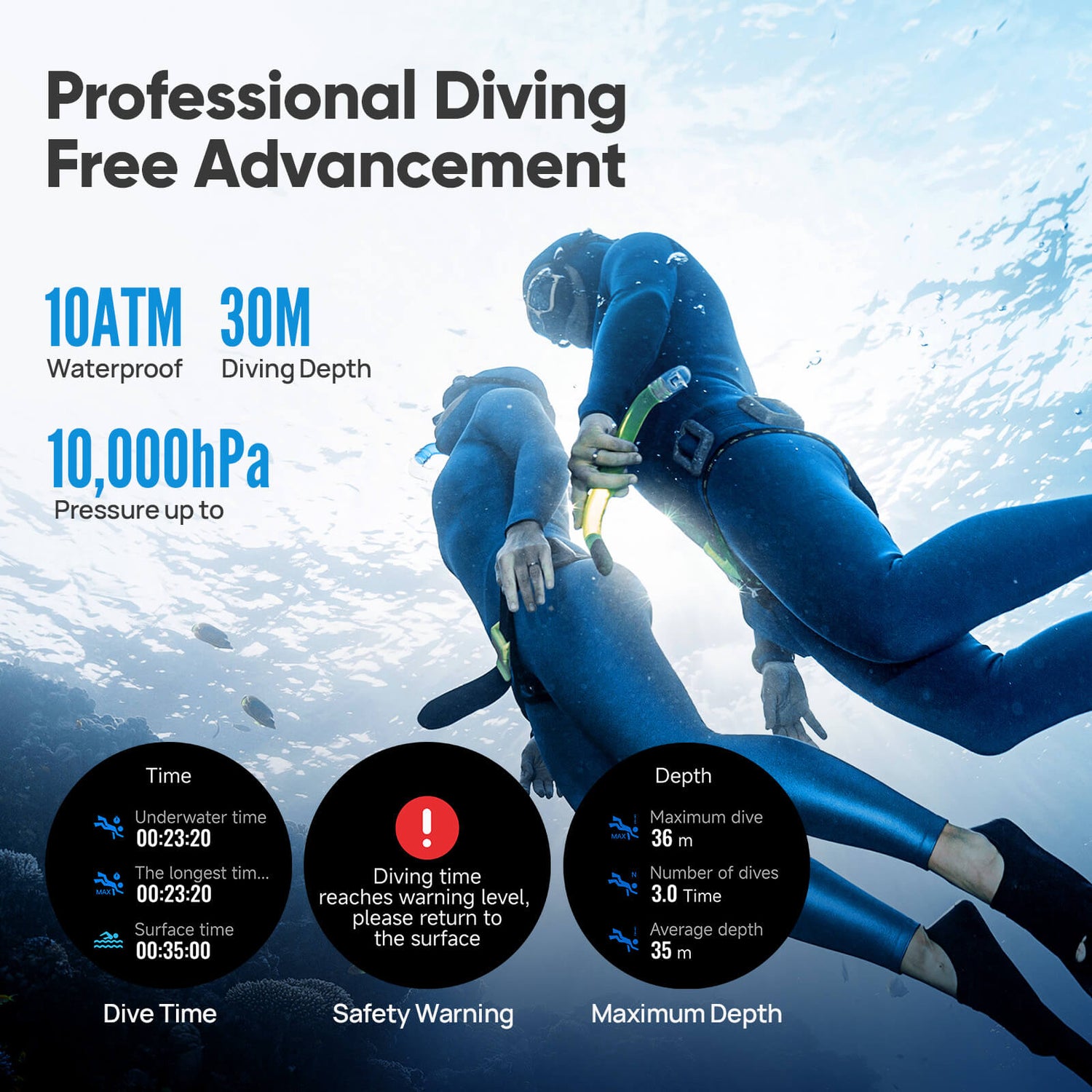 Mibro GS Explorer S | AMOLED Display & 10ATM Waterproof