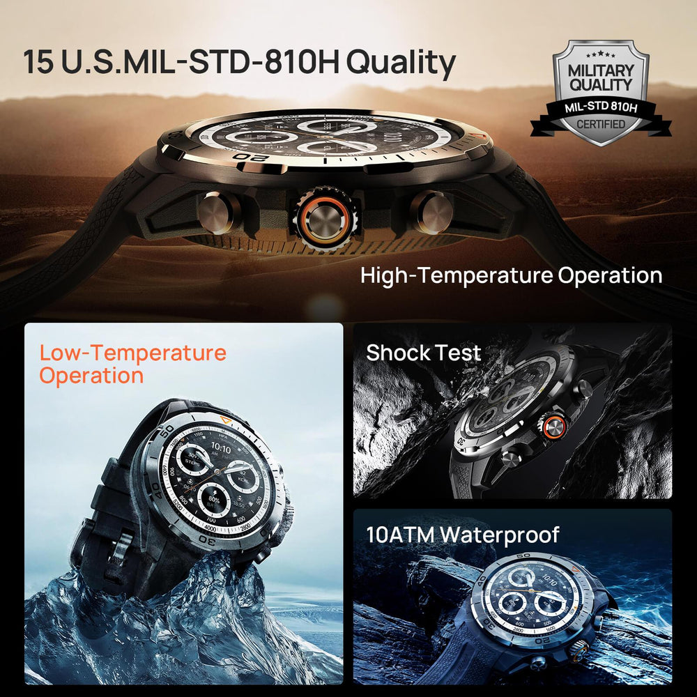 Mibro Smart Watch GS Explorer | Military-Grade GPS Watch