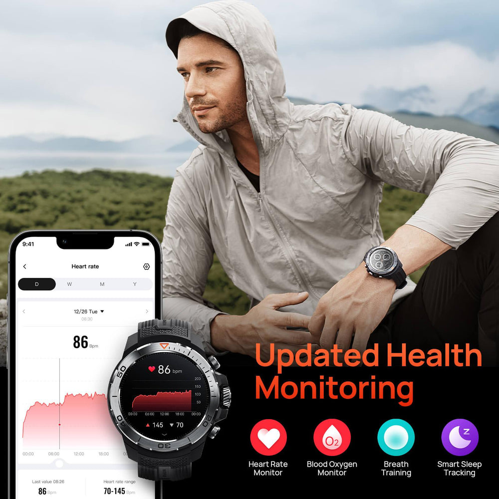 Mibro Smart Watch GS Explorer | Military-Grade GPS Watch