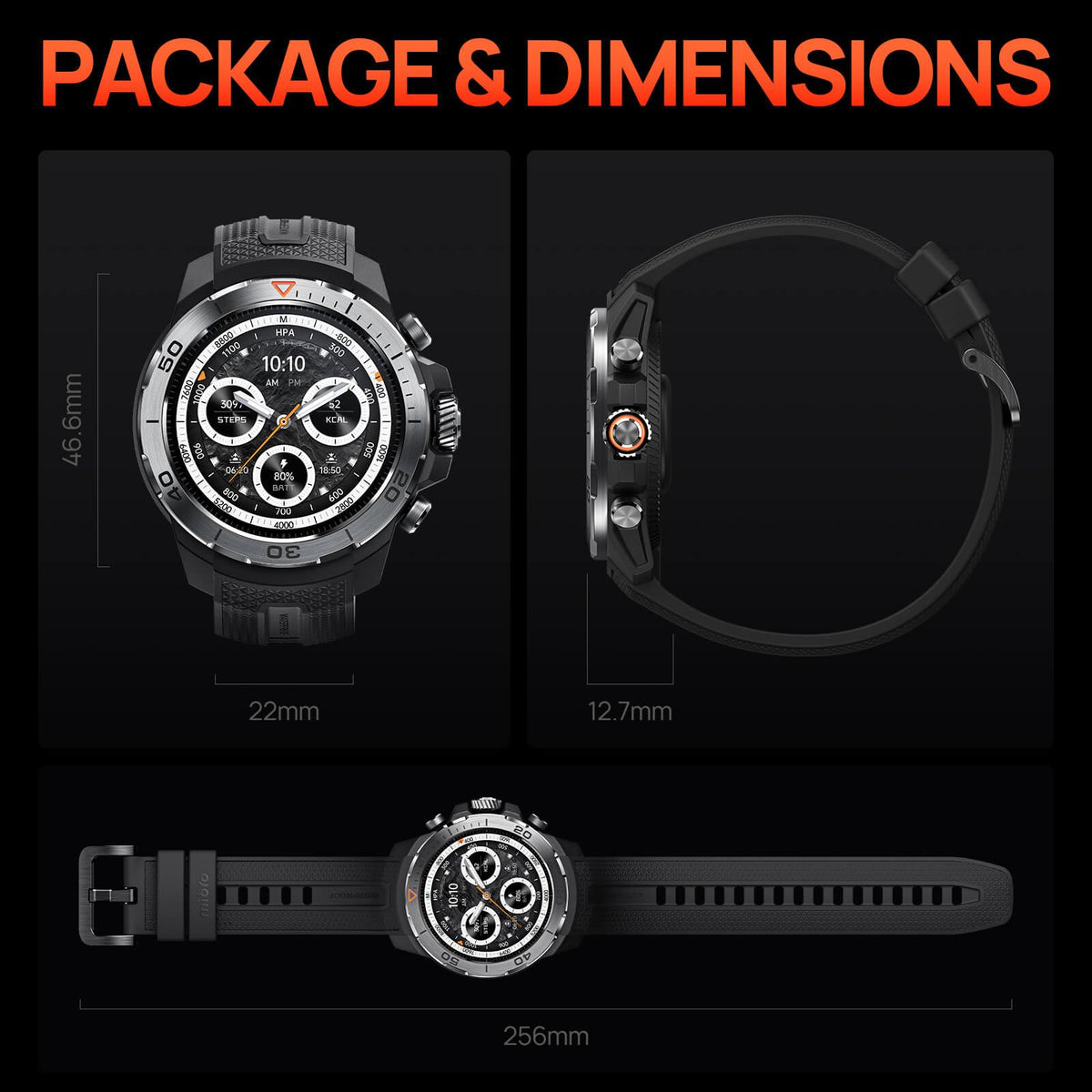 Mibro Smart Watch GS Explorer | Military-Grade GPS Watch