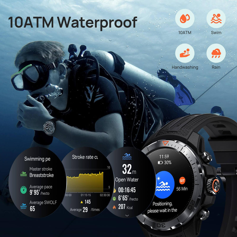 Mibro Smart Watch GS Explorer | Military-Grade GPS Watch