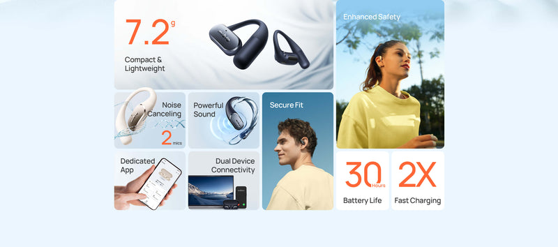 Mibro OpenEar Pro | Open-Ear Sport Headphones